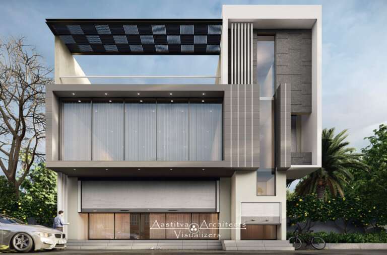 30+ Modern House with Amazing Rendering. - Aastitva