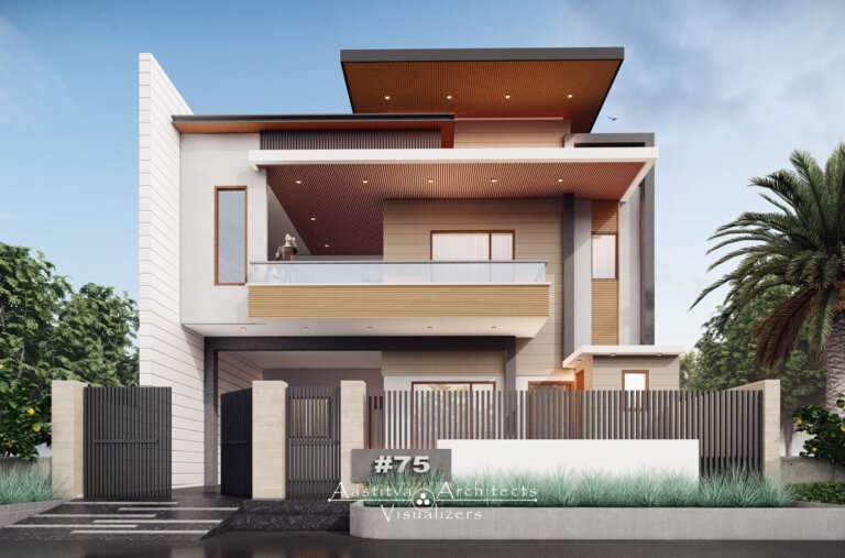 30+ Modern House with Amazing Rendering. - Aastitva