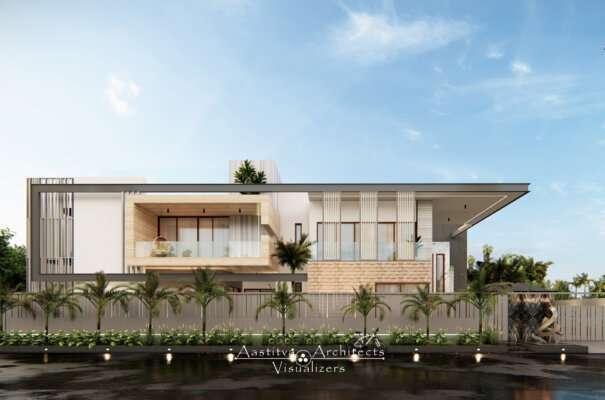 30+ Modern House with Amazing Rendering. - Aastitva