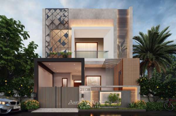 30+ Modern House with Amazing Rendering. - Aastitva