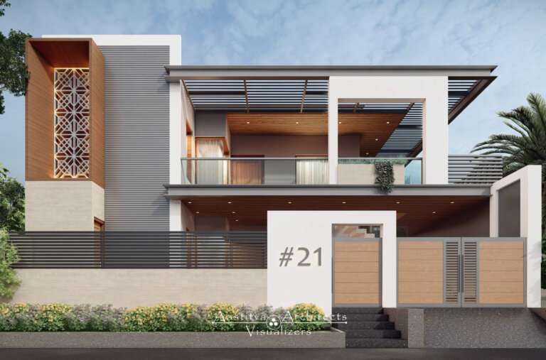 30+ Modern House with Amazing Rendering. - Aastitva