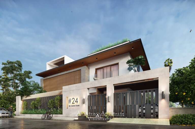20 Best 3D Elevation For Façade Design - Aastitva