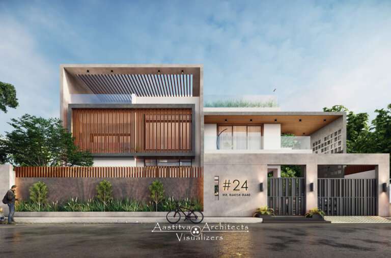 20 Best 3D Elevation For Façade Design - Aastitva