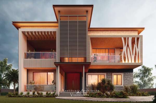 20 Beautiful Home Facade Design Ideas. - Aastitva