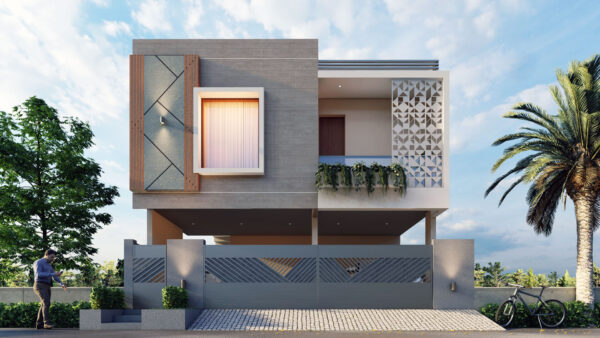 24 Most Beautiful House Front Designs Ideas of 2021. - Aastitva