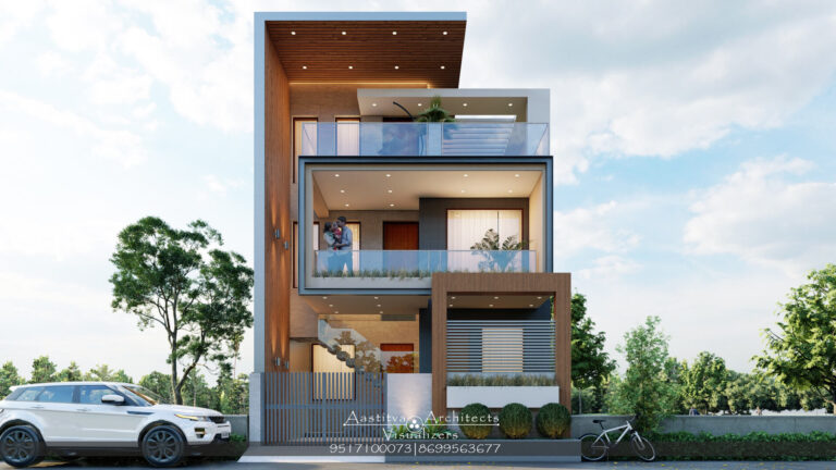 24 Most Beautiful House Front Designs Ideas of 2021. - Aastitva