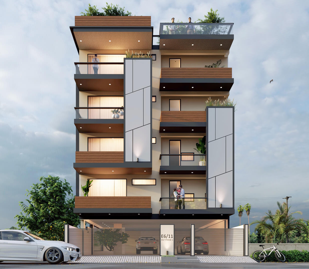 24 Most Beautiful House Front Designs Ideas of 2021. - Aastitva