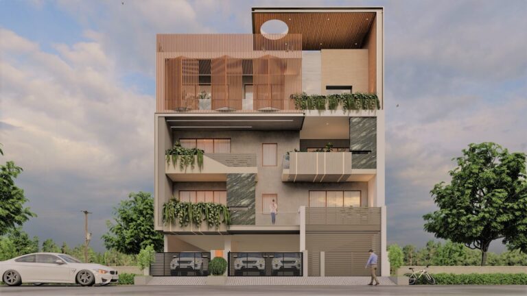 30 Exterior Home Renders that will Simply Inspire you. - Aastitva