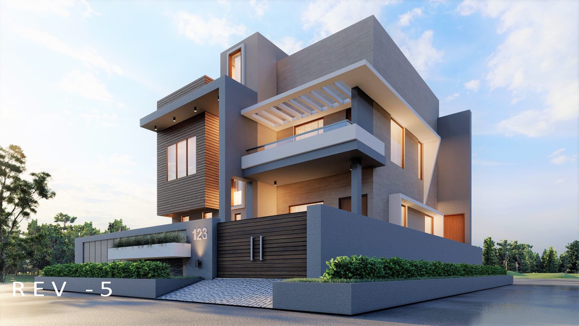 25+ Amazing Luxury villa Exterior Design. - Aastitva