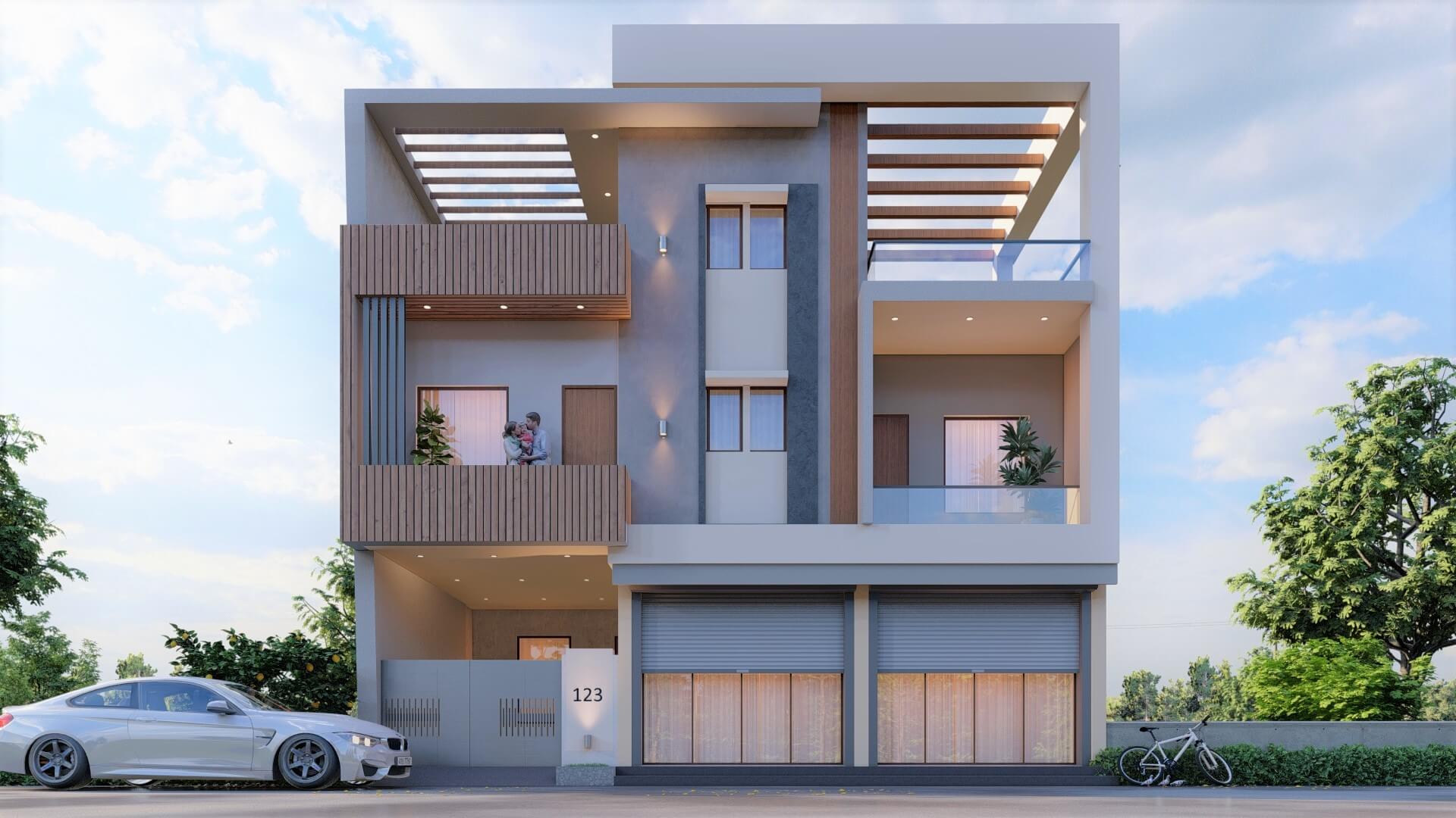 40 Brilliant Exterior House Design Ideas. - Aastitva
