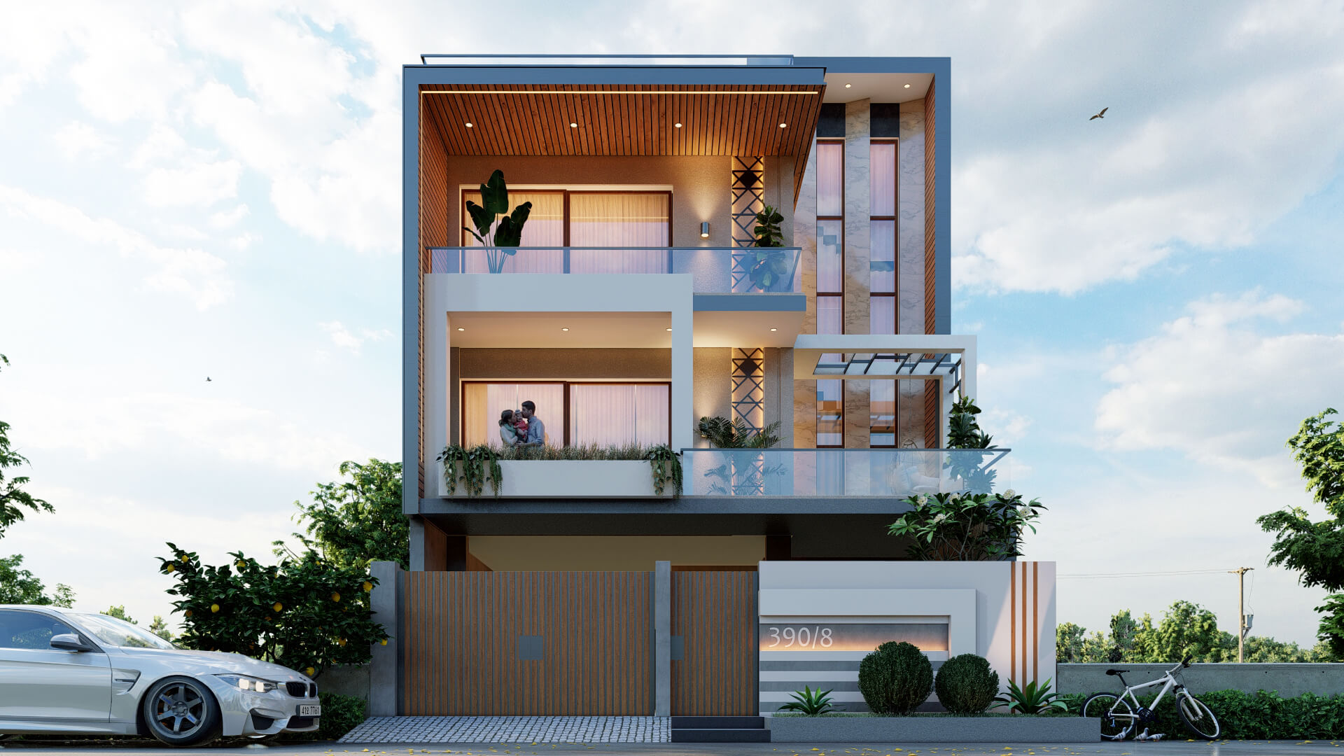 35 Exterior Facade Design That are Luxurious. - Aastitva