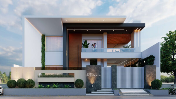 35 Exterior Facade Design That are Luxurious. - Aastitva